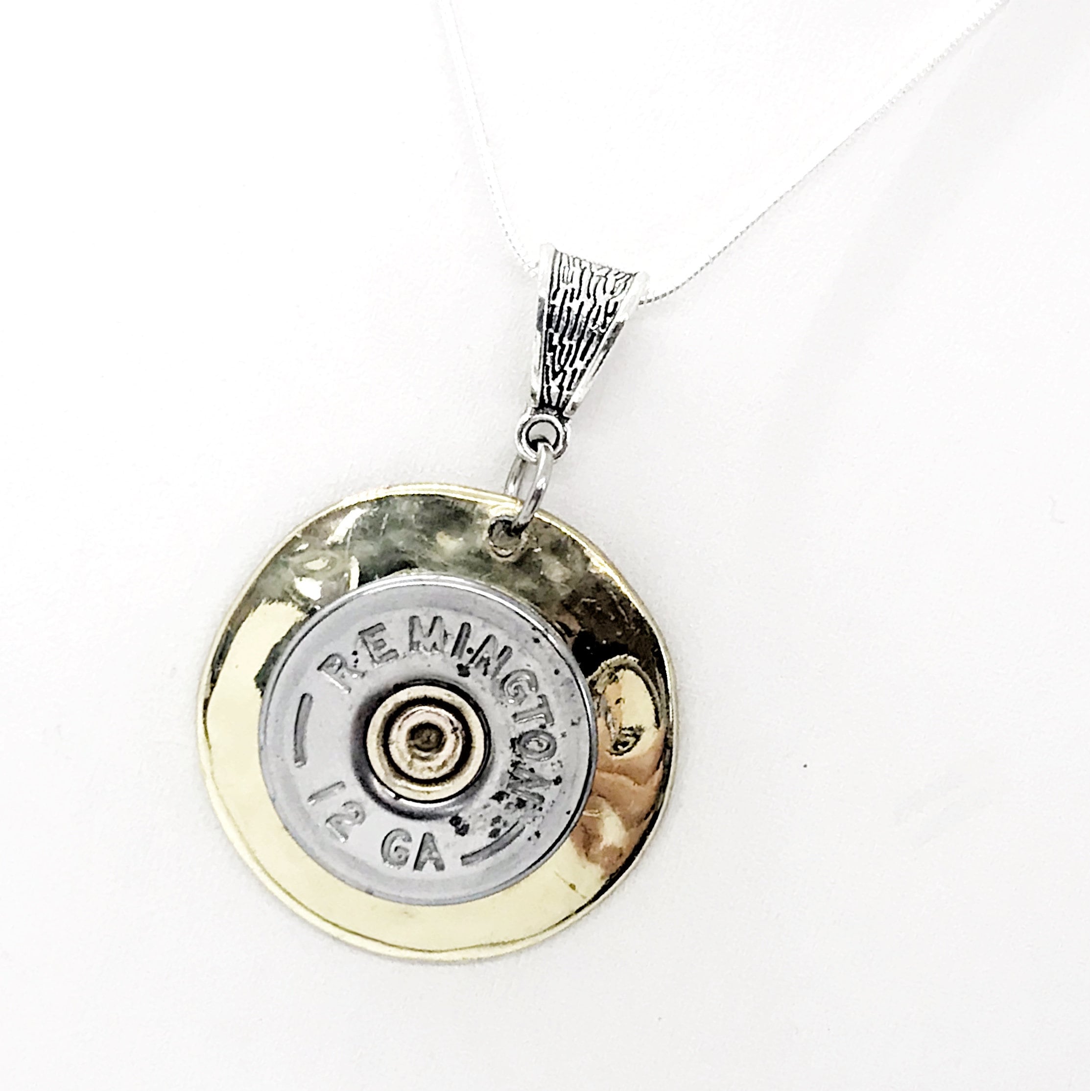 Shotgun Shell Pendant Necklace, Shotgun Shell Jewelry, 12g Shotgun ...