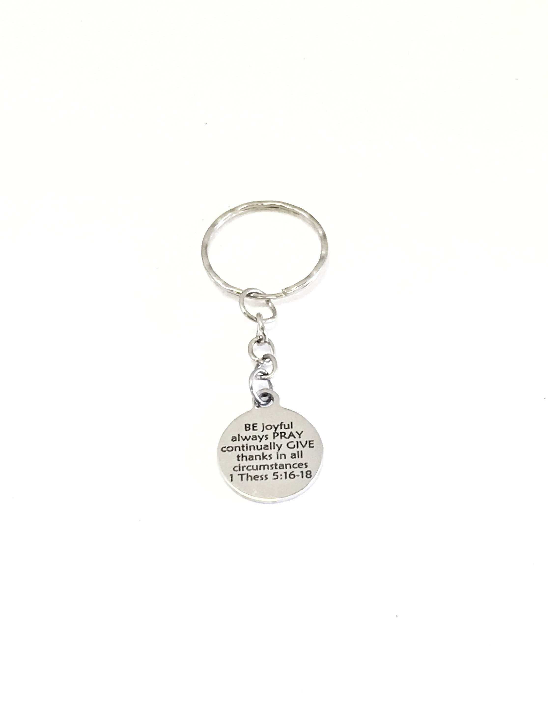 Christian Keychain Be Pray Give Keychain Christian Gift | Etsy
