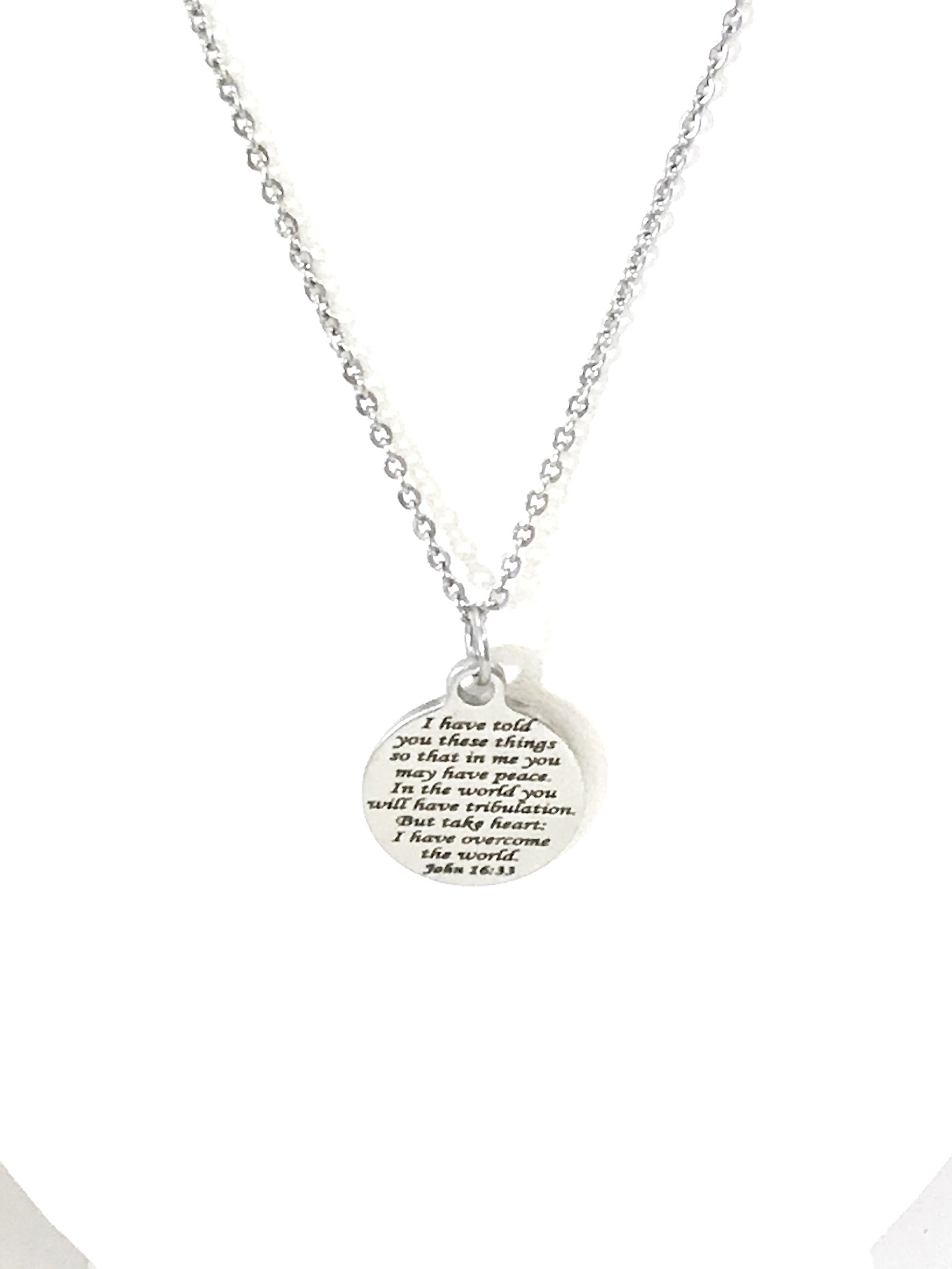 Scripture Jewelry Scripture Necklace Bible Verse Jewelry | Etsy