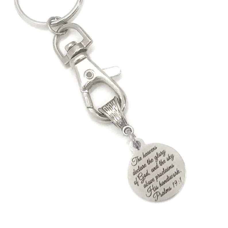 Christian Gift Christian Keychain Glory of God Keychain - Etsy