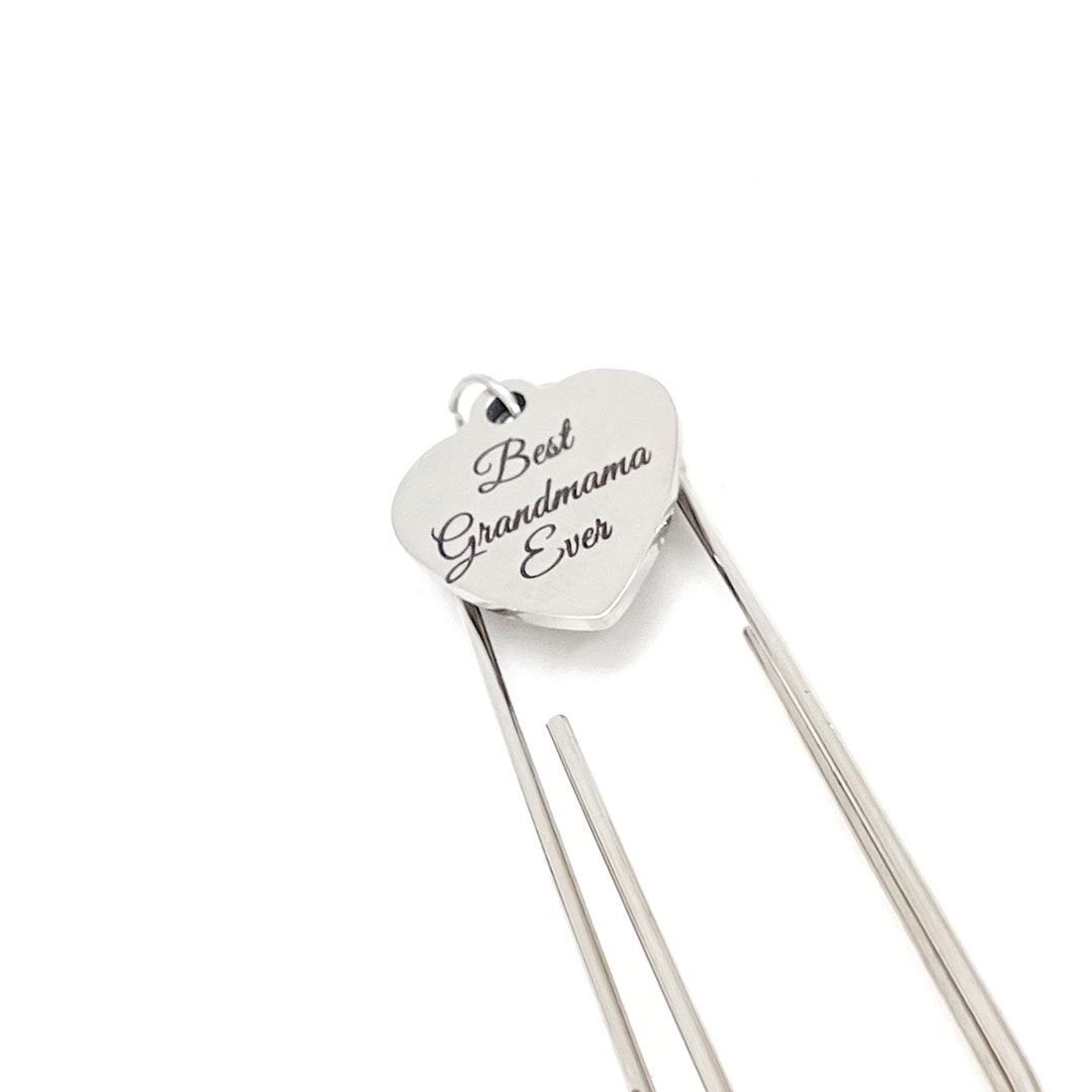 Grandmama Gift, Best Grandmama Ever Charm Bookmark, Reader Gift, Bible ...