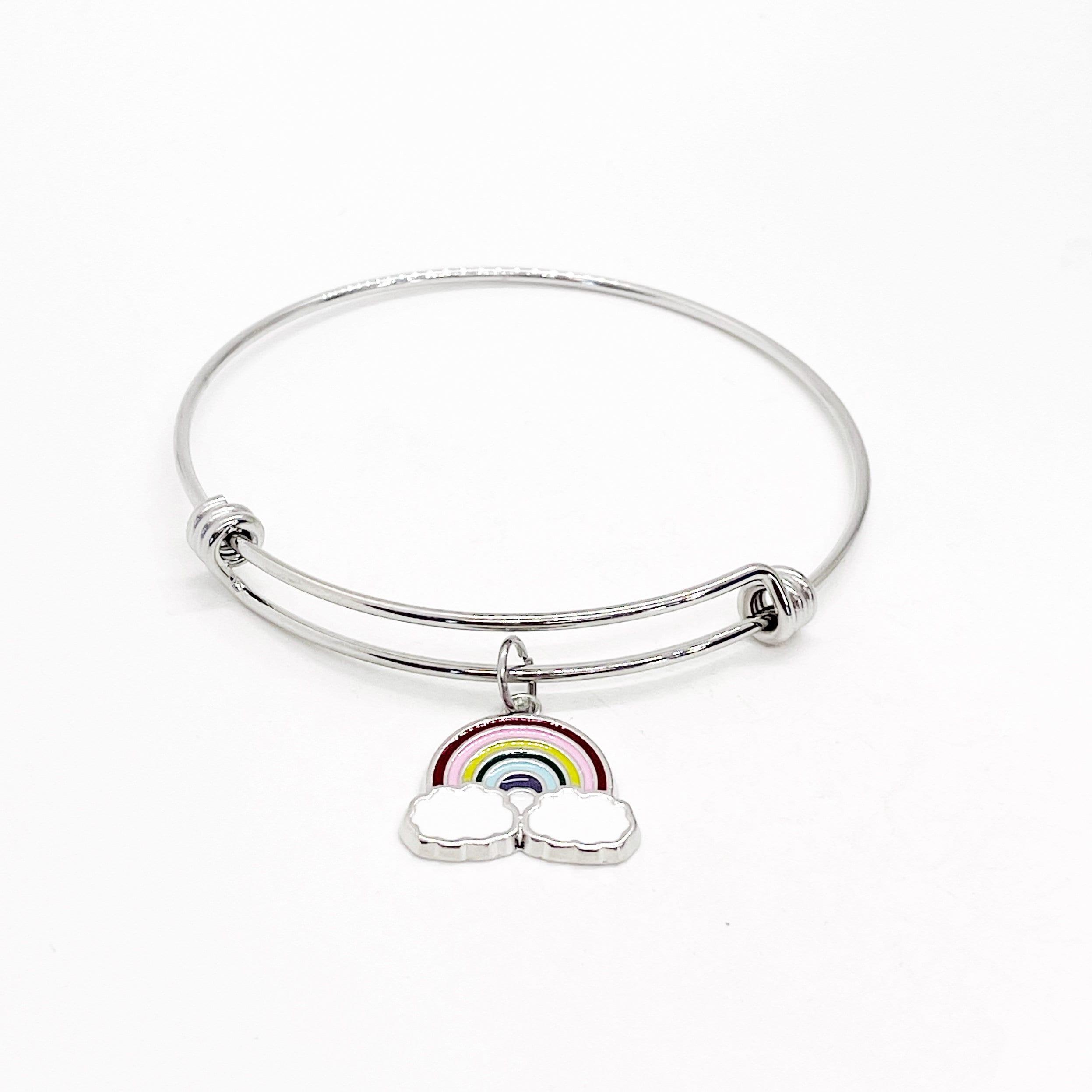 Rainbow Bracelet Rainbow Charm Bracelet Rainbow Gifts - Etsy UK