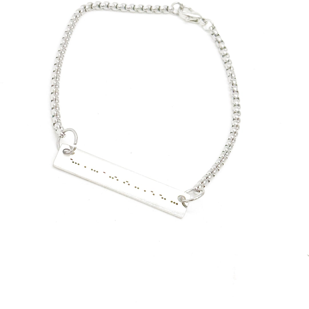 Best Friends Morse Code Connector Charm Bracelet, Friend Gift, Wife ...