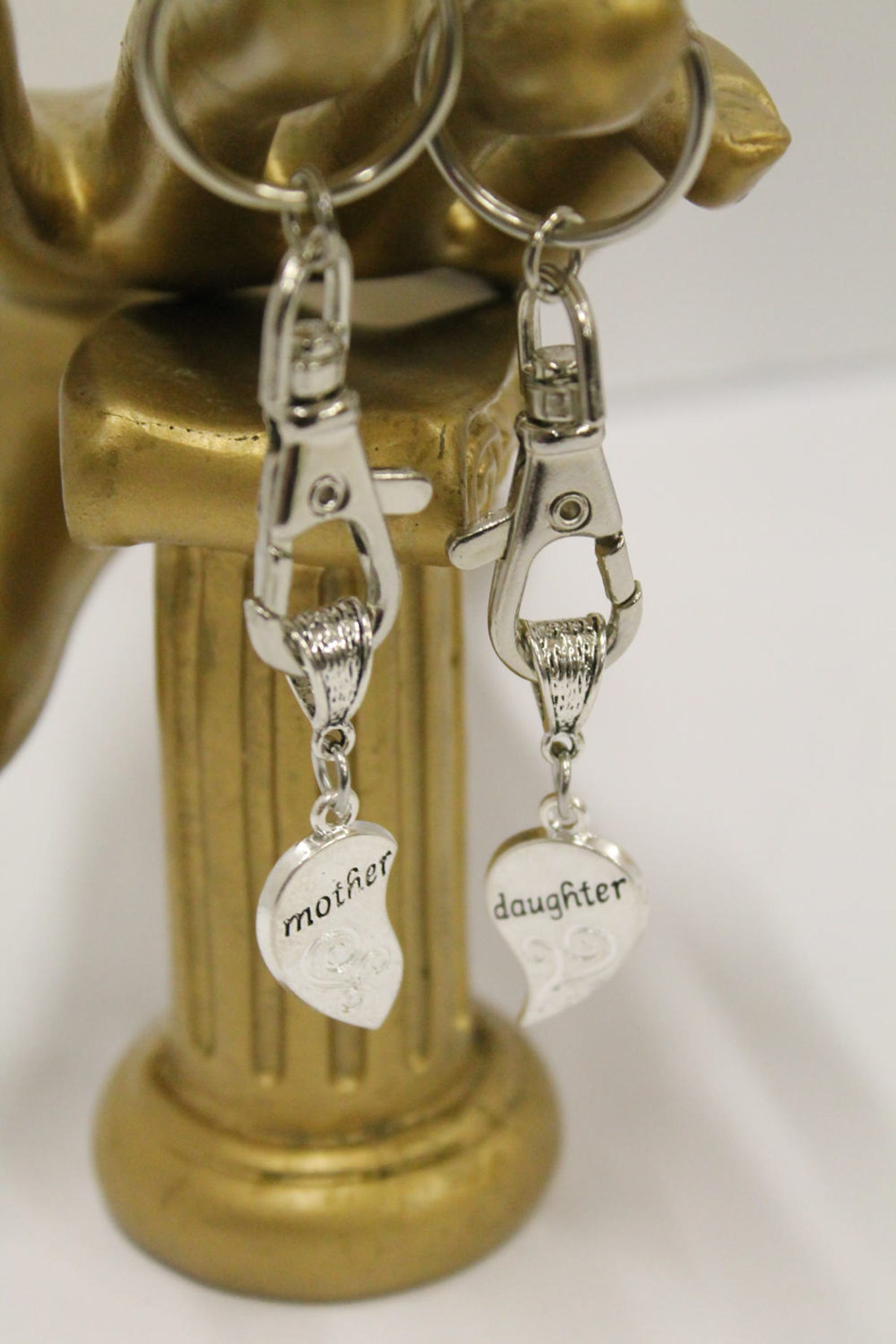 Mother and Daughter Key Chain Set Mother Daughter Gift Gift | Etsy