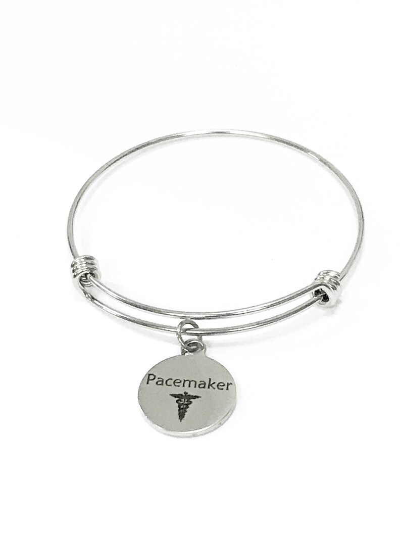 Pacemaker Medical Expanding Charm Bracelet Medical Awareness - Etsy