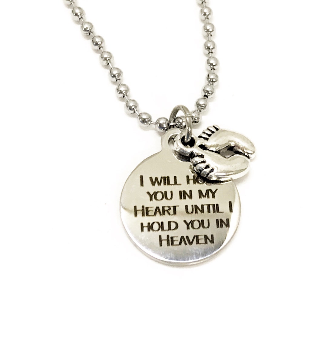 Miscarriage Memorial, Miscarriage Necklace, Miscarriage Jewelry ...