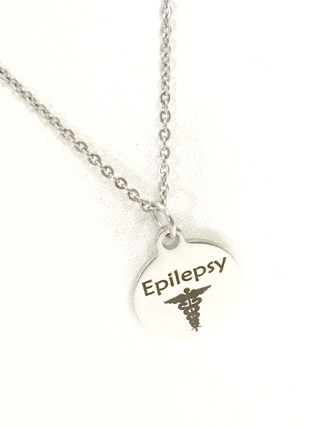 Epilepsy Necklace, Epilepsy Medical Necklace, Epilepsy Awareness ...