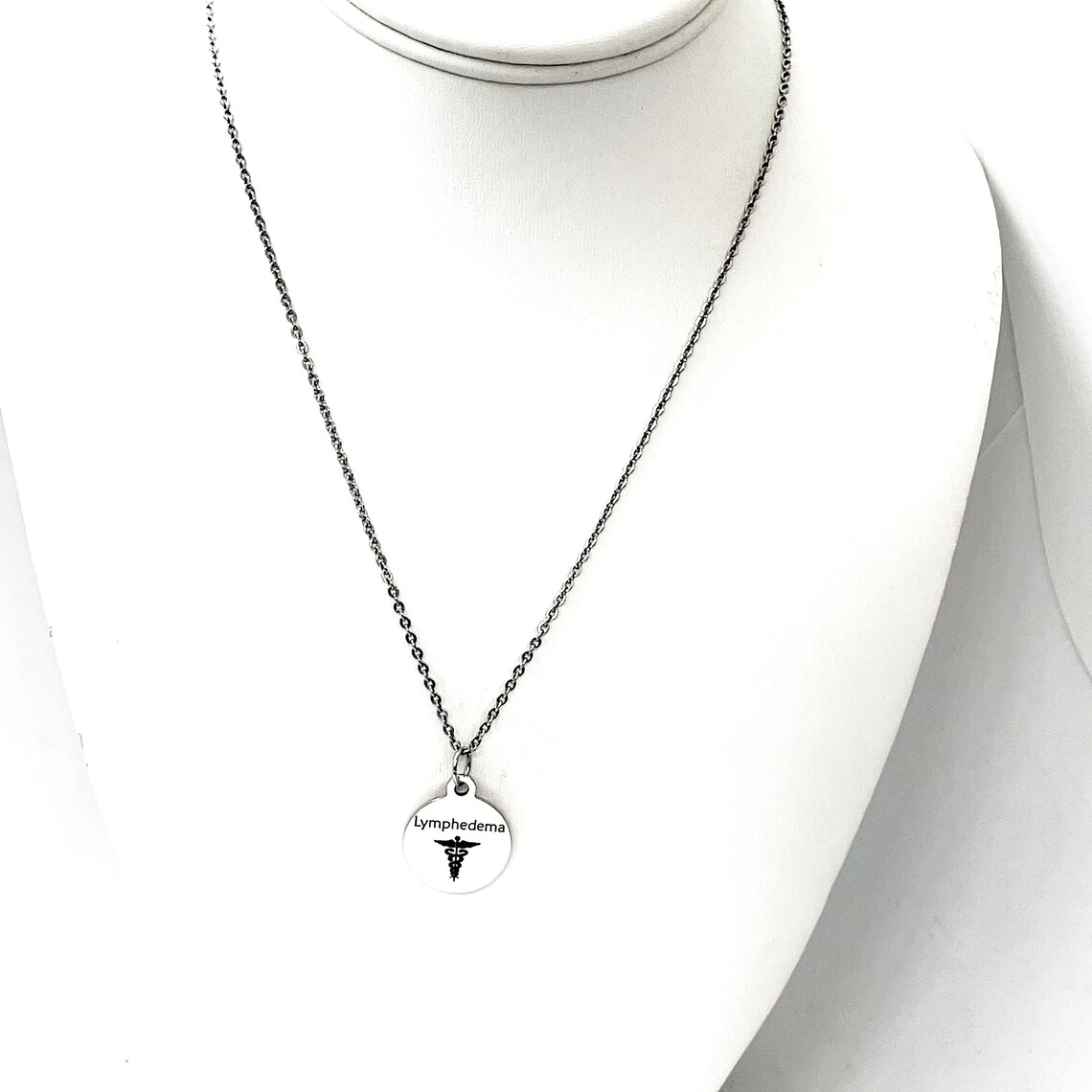 Lymphedema Necklace Lymphedema Medical ID Lymphedema Medical - Etsy