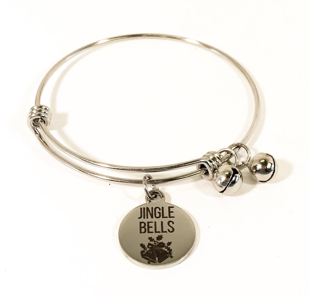 Jingle Bells Bracelet, Jingle Bells Jewelry, Christmas Bracelet ...