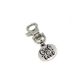 Bag Charm, God is Good Charm, Faith Quote, Christian Gift, Christian ...