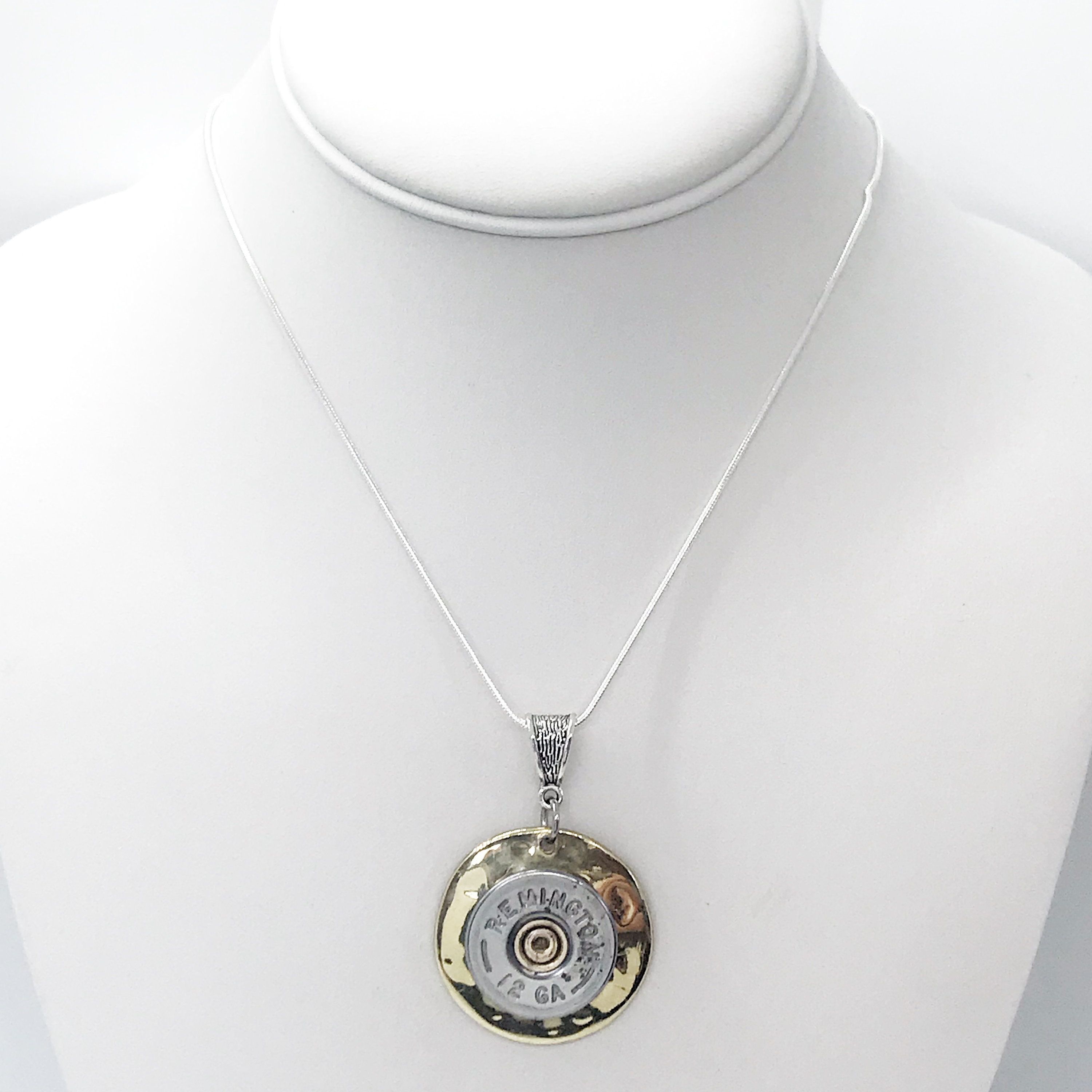 Shotgun Shell Pendant Necklace, Shotgun Shell Jewelry, 12g Shotgun ...