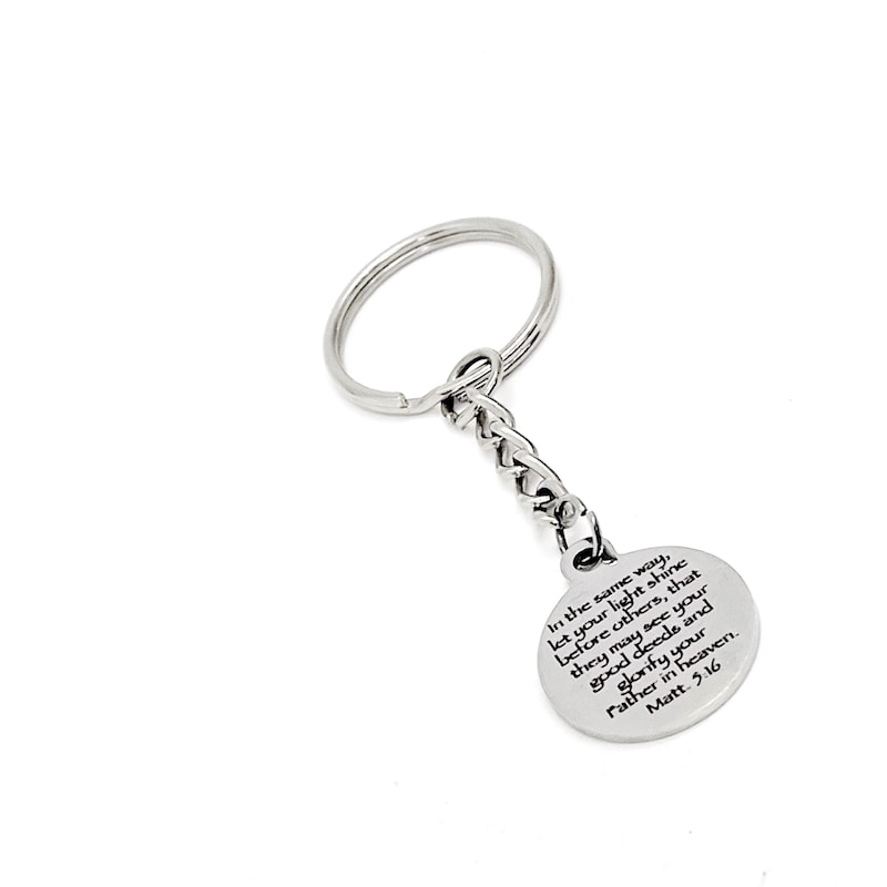 Let God Keychain - Etsy