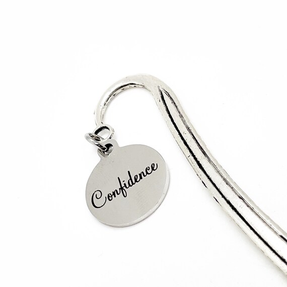 Affirmation Gifts Confidence Bookmark Charm Bookmark | Etsy