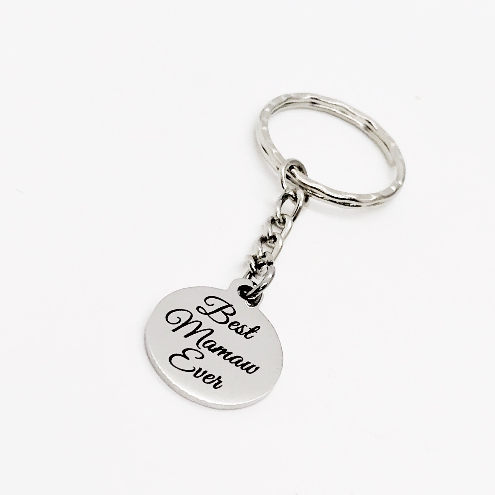 Grandmother Gift, Best Mamaw Ever Keychain, Grandmother Keychain, Gift ...