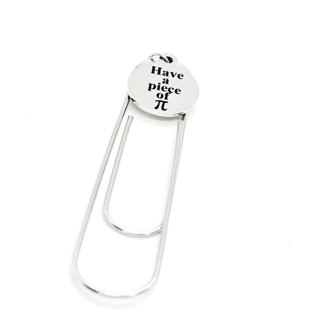 Have A Piece of Pi Charm Bookmark, Mathematician, Math Student, Math ...