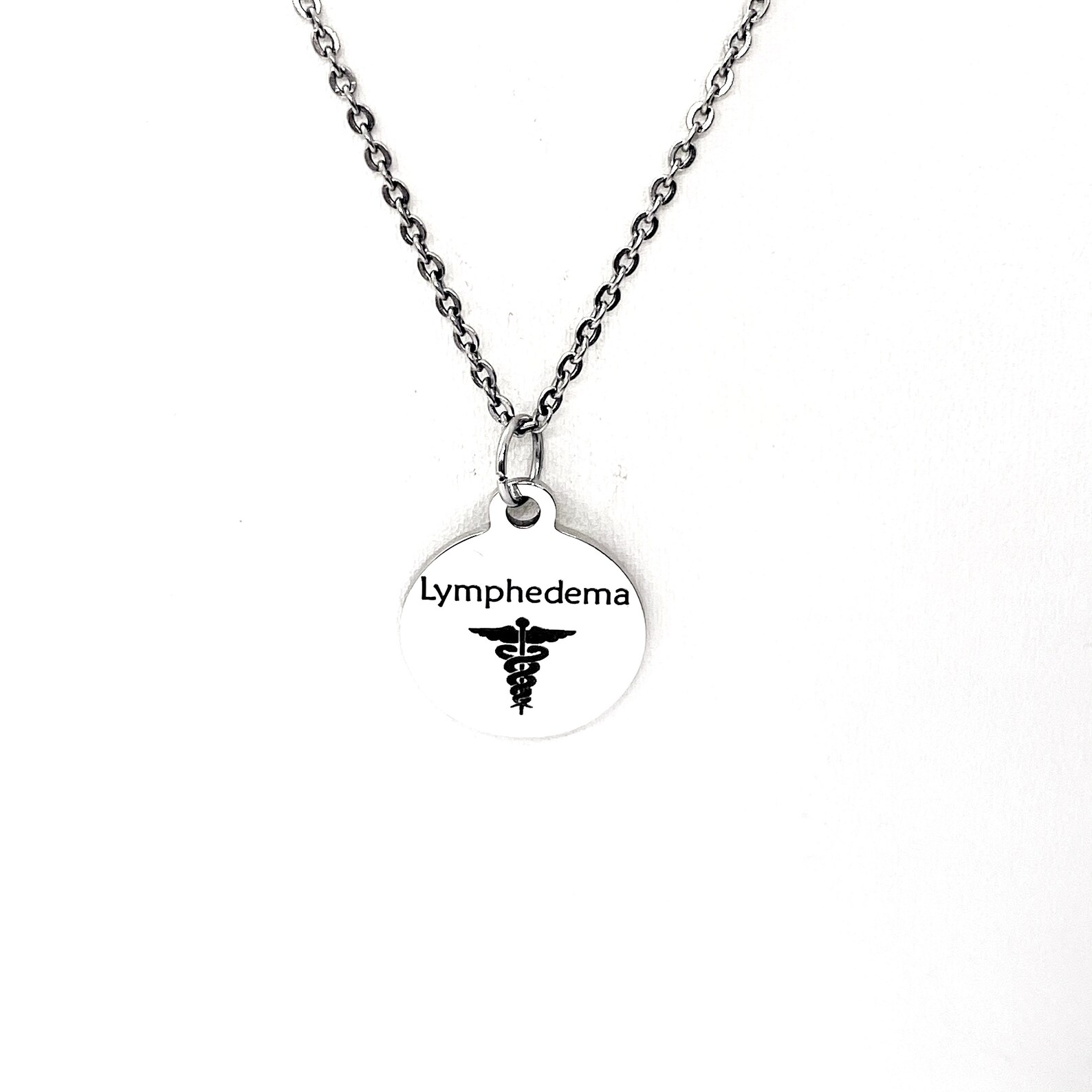 Lymphedema Necklace Lymphedema Medical ID Lymphedema Medical - Etsy