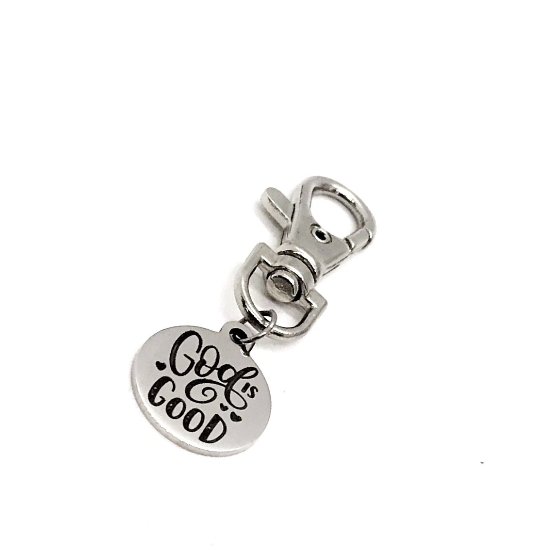 Bag Charm God is Good Charm Faith Quote Christian Gift - Etsy