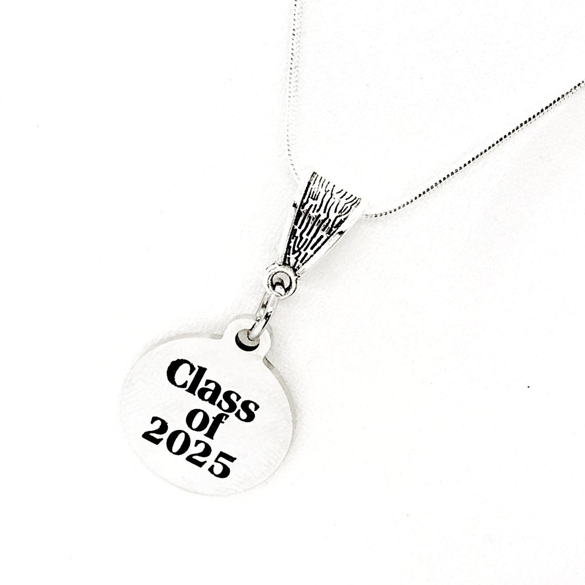 Graduation Year Gift Class Of 2025 Necklace Daughter Gift | Etsy