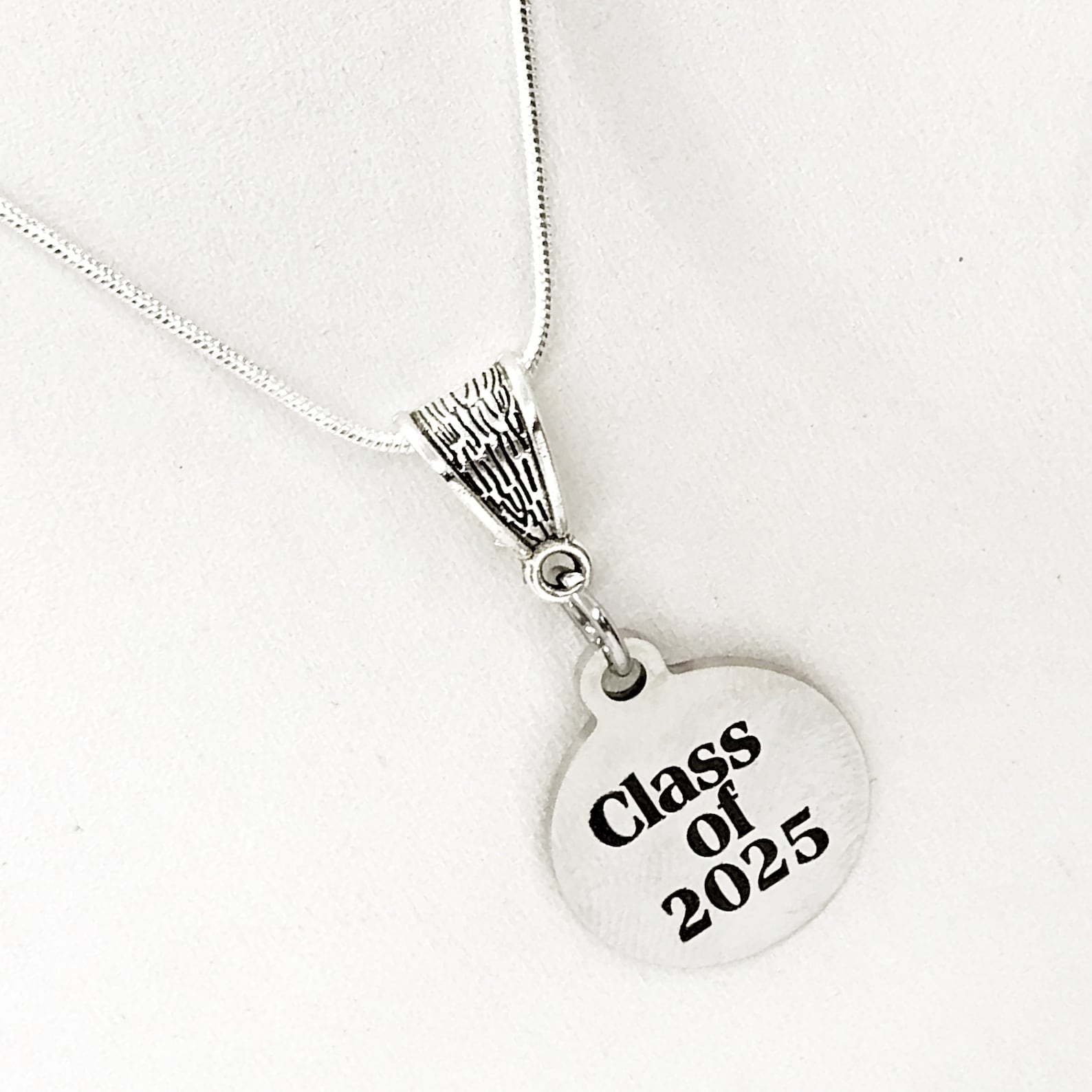 Graduation Year Gift Class Of 2025 Necklace Daughter Gift | Etsy
