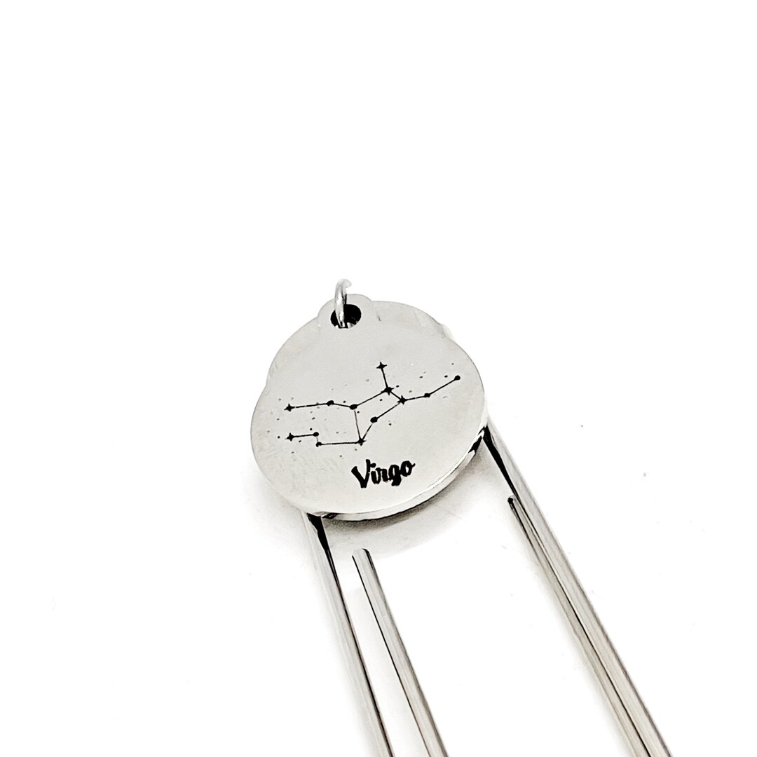 Zodiac Sign Bookmark, Virgo Bookmark, Virgo Zodiac, Virgo Gifts, Reader ...