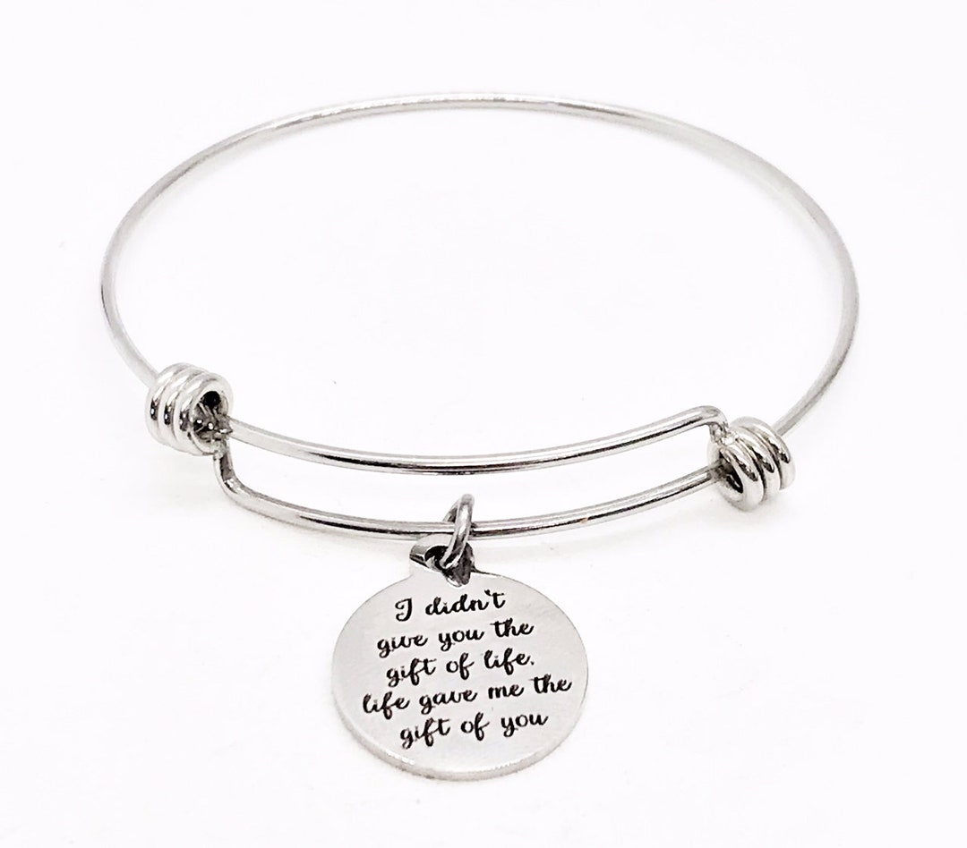 I Didn’t Give You the Gift of Life Life Gave Me the Gift of You Charm ...
