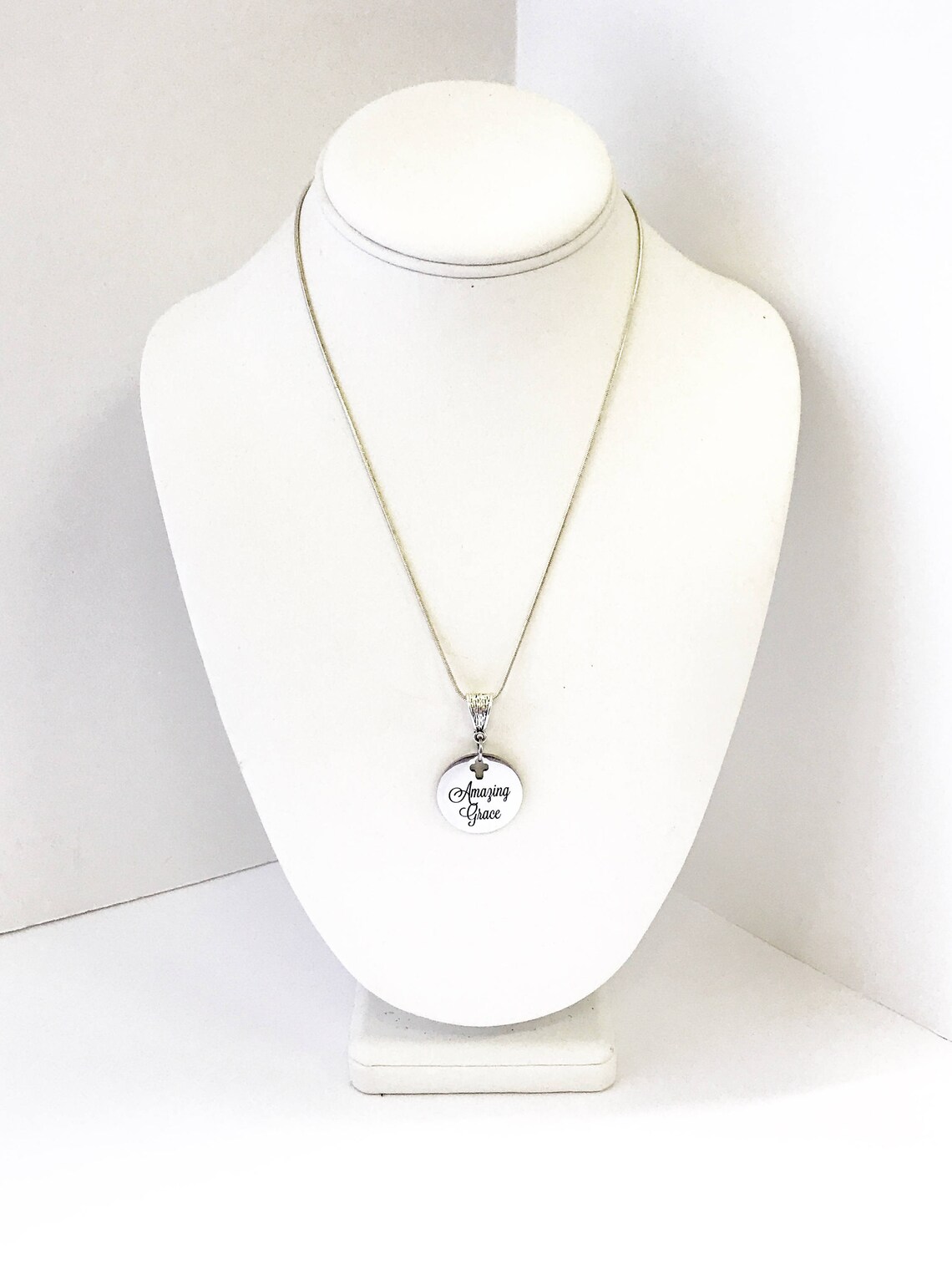 Christian Jewelry Gift, Amazing Grace Necklace, Religious Jewelry ...