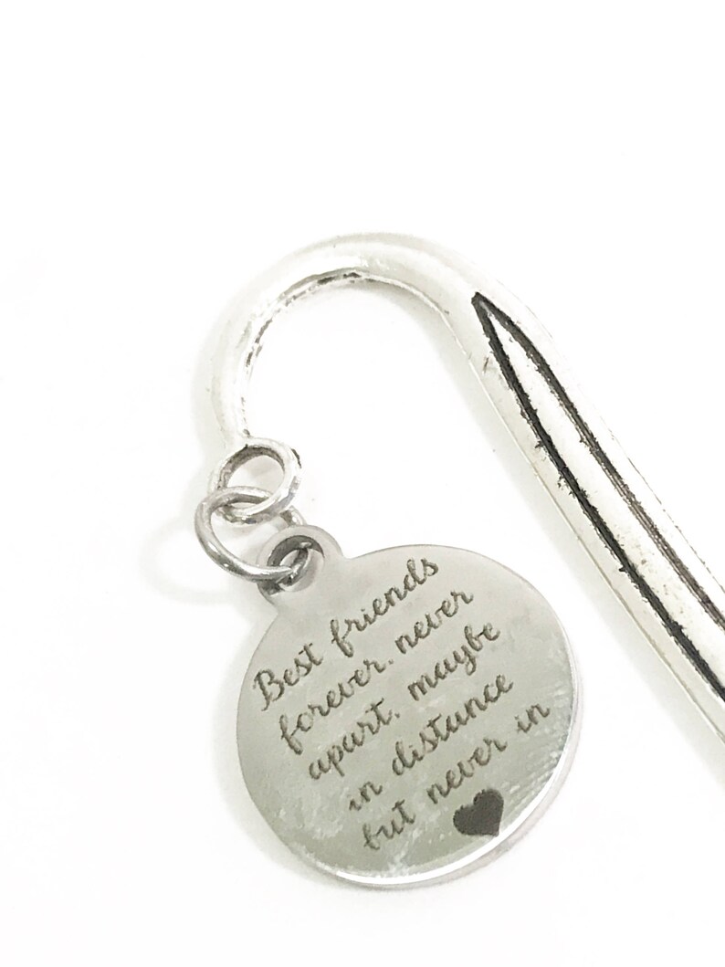 Best Friends Forever Bookmark BFF Reader Gift Best Friends - Etsy