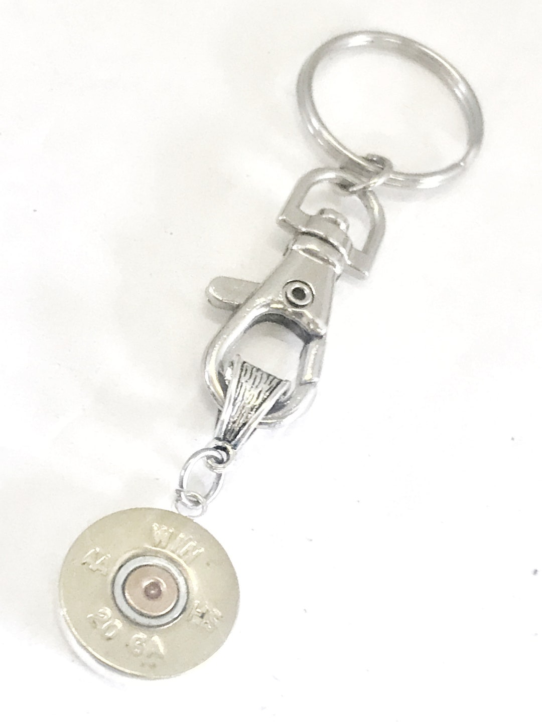 Shotgun Shell Keychain, Shotgun Shell Keyring, Shooting Sports Keychain ...