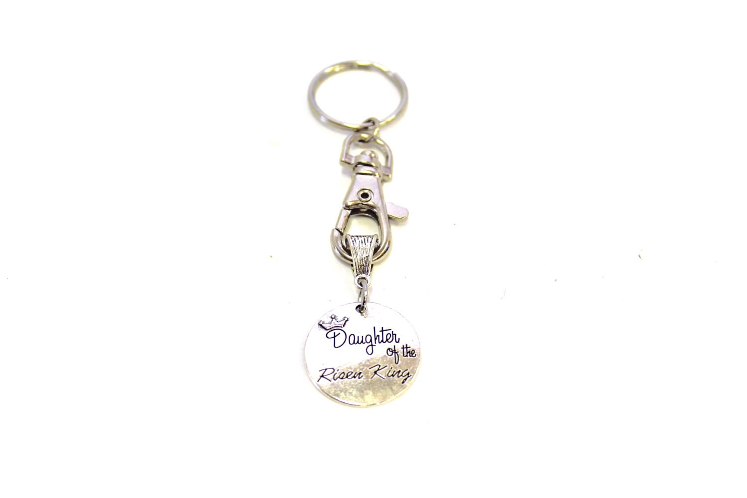 Daughter of the Risen King Keychain, Prayer Keychain, Christian Gift ...