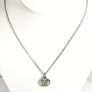 Live Life to the Fullest Necklace, Motivating Necklace, Encouraging ...