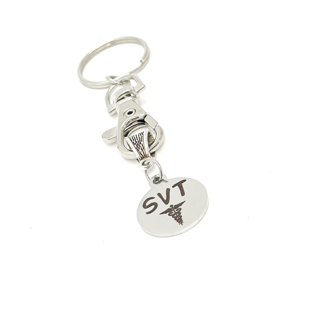 SVT Charm Keychain, Supraventricular Tachycardia Medical Condition ...