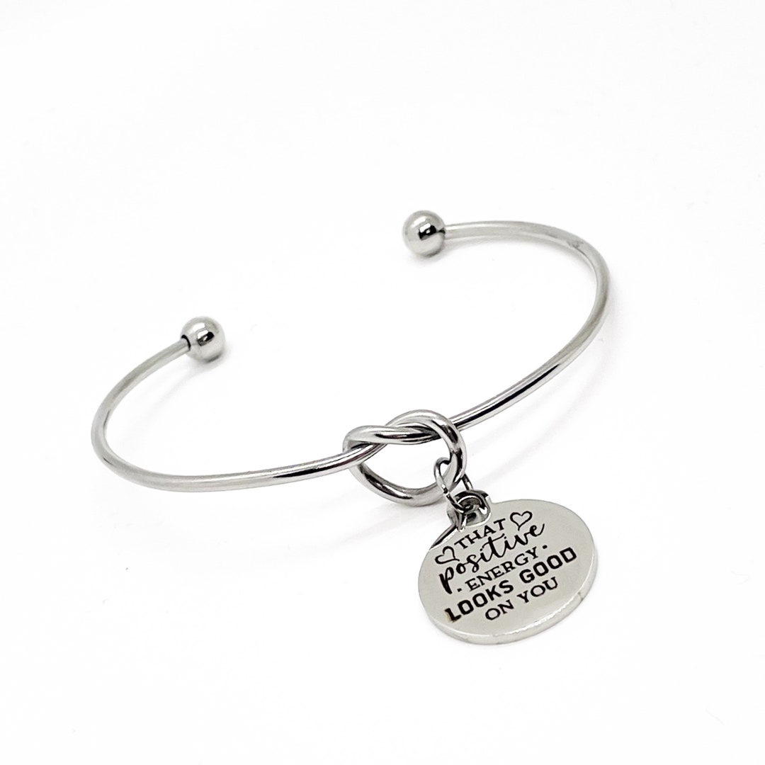 Positivity Jewelry, That Positive Energy Looks Good on You Charm ...