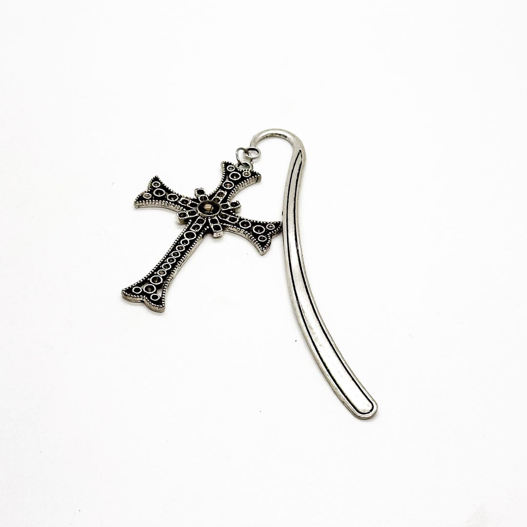Mustard Seed 3in Large Cross Charm Stem Bookmark, Faith Gift, Matthew ...