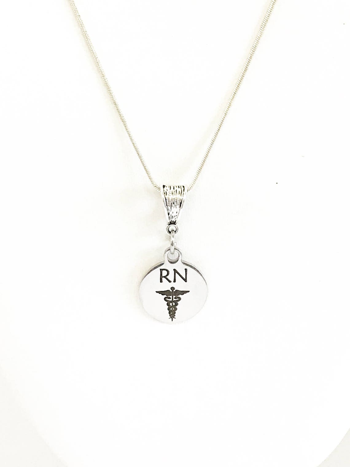 Nurse Gift RN Necklace RN Gift Registered Nurse Gift for | Etsy