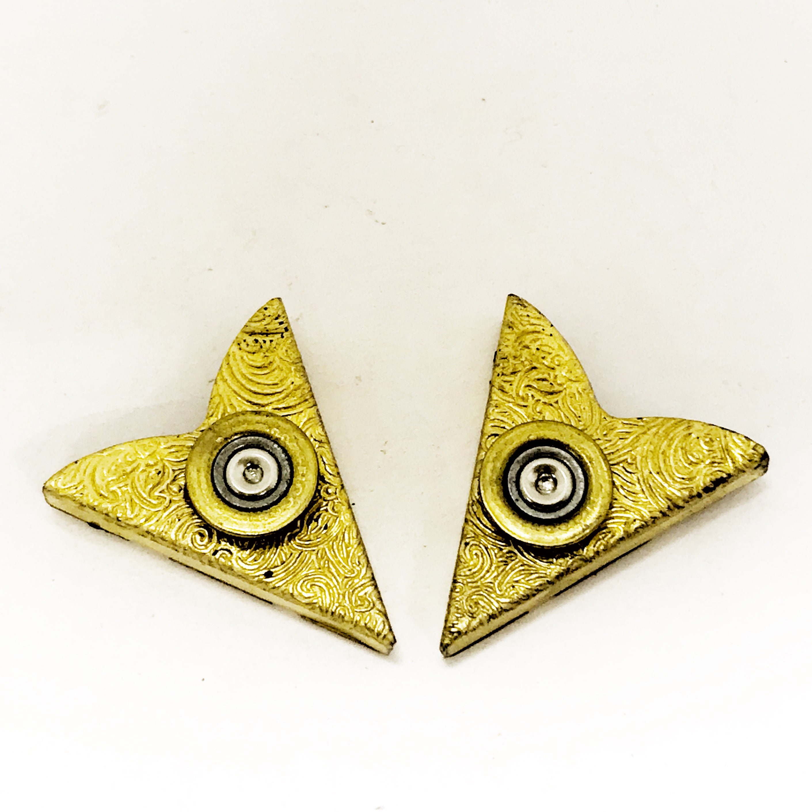 Collar Tips, 410 Shotgun Shell Head Western Shirt Collar Tips, Shotgun ...