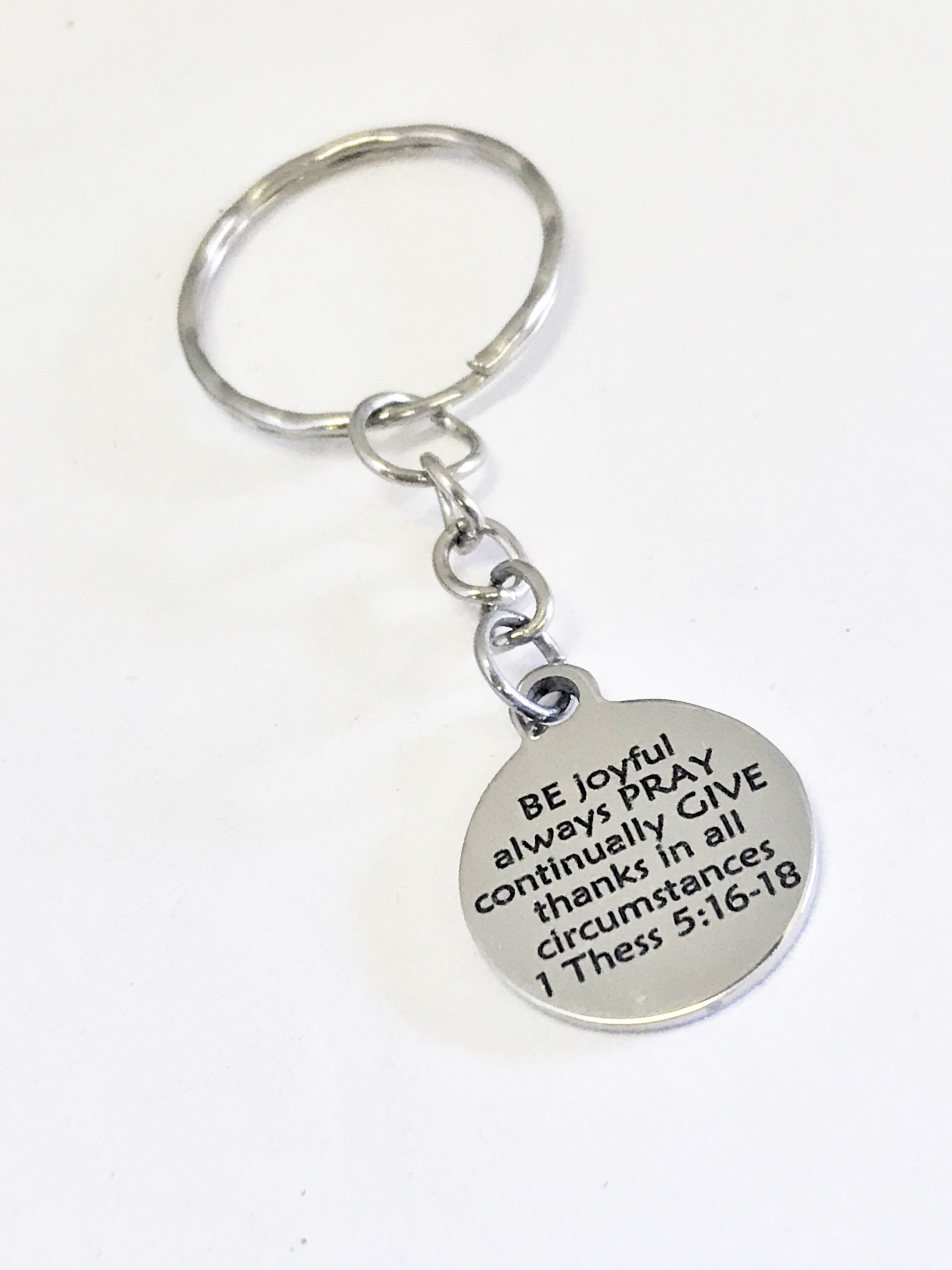 Christian Keychain, Be Pray Give Keychain, Christian Gift, Keychain ...