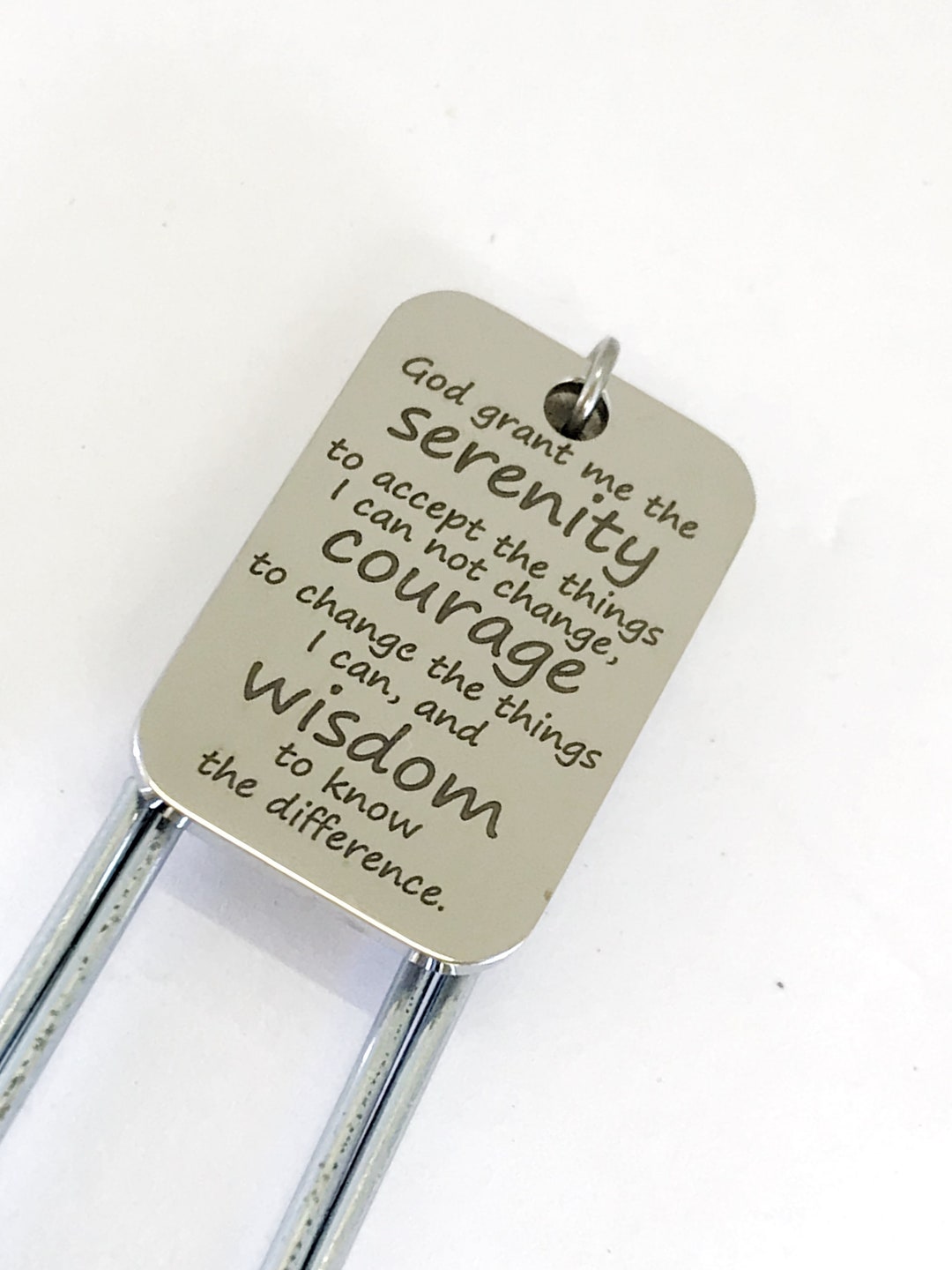 Planner Bookmark, Serenity Prayer Bookmark, Serenity Courage Wisdom ...