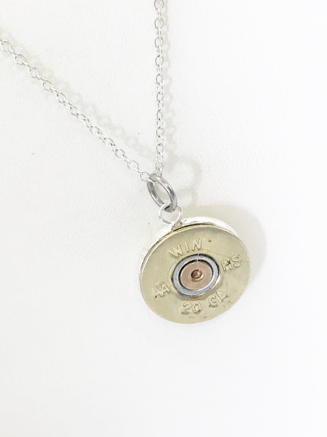Shotgun Shell Necklace, 20 Gauge Pendant, Shotgun Shell Pendant ...