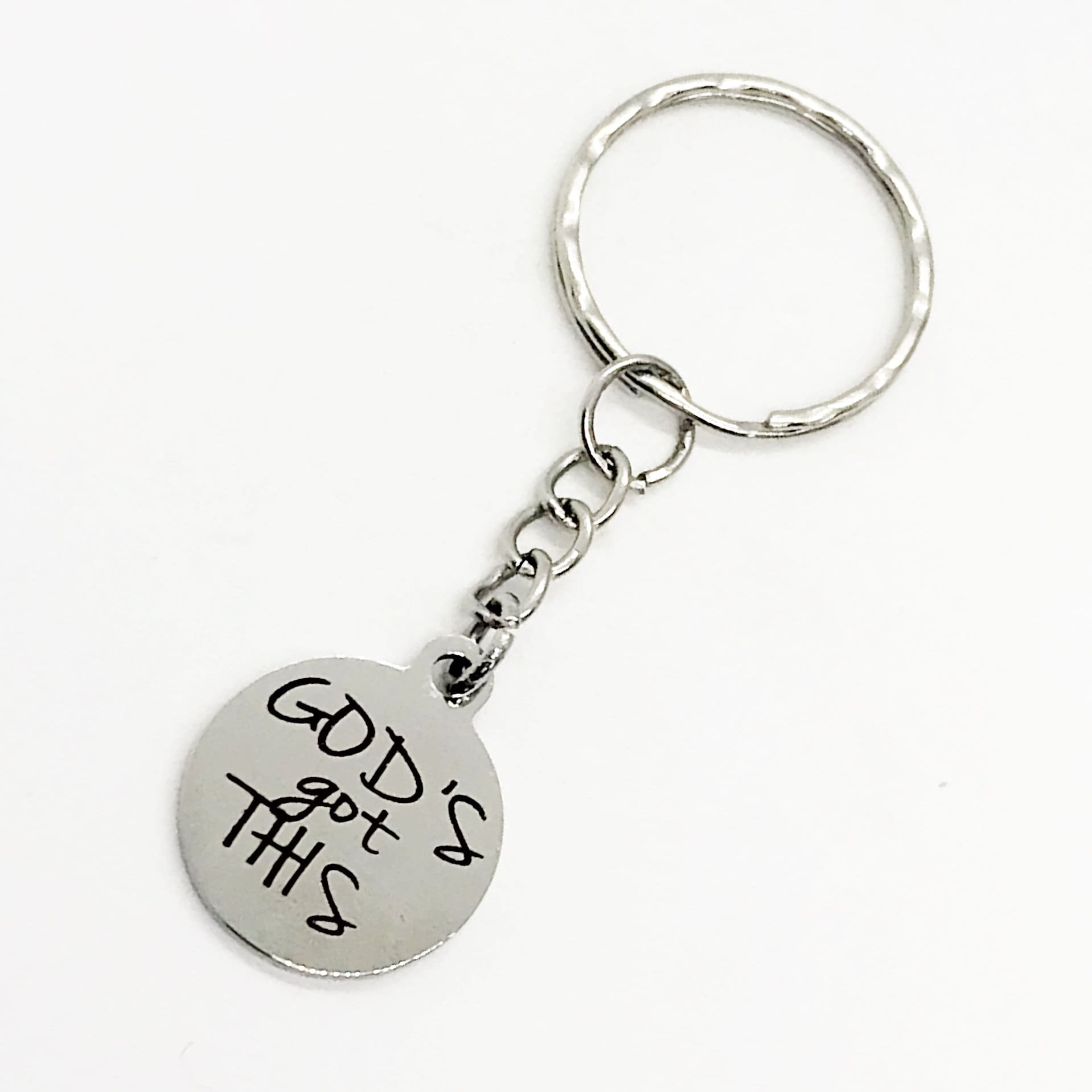 Keychain Gift, God’s Got This Keychain, Charm Keychain, Christian ...