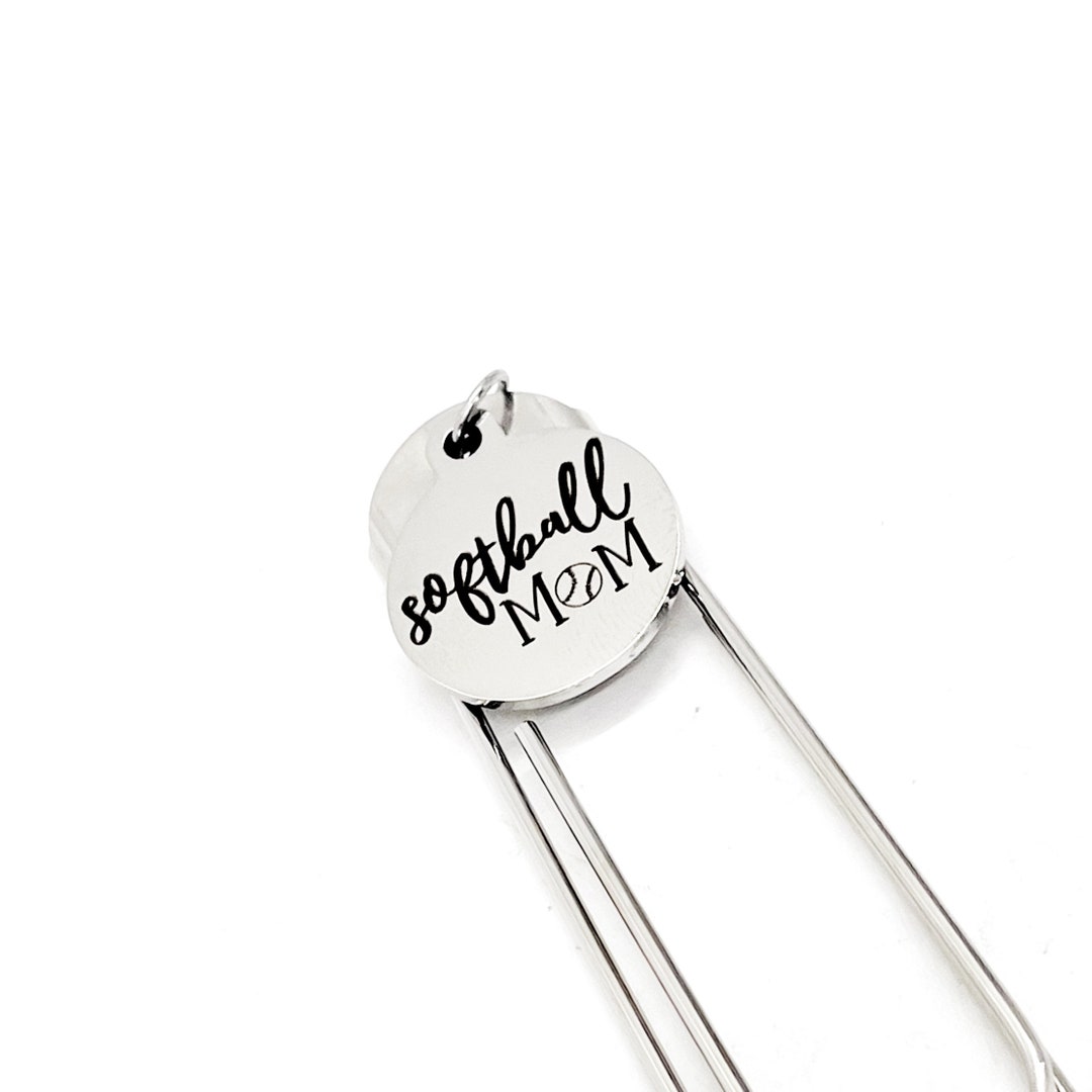 Bookmark Gift, Softball Mom Bookmark, Softball Mom Gifts, Mothers Day ...