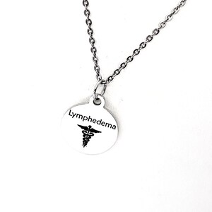 Lymphedema Necklace, Lymphedema Medical ID, Lymphedema Medical ...