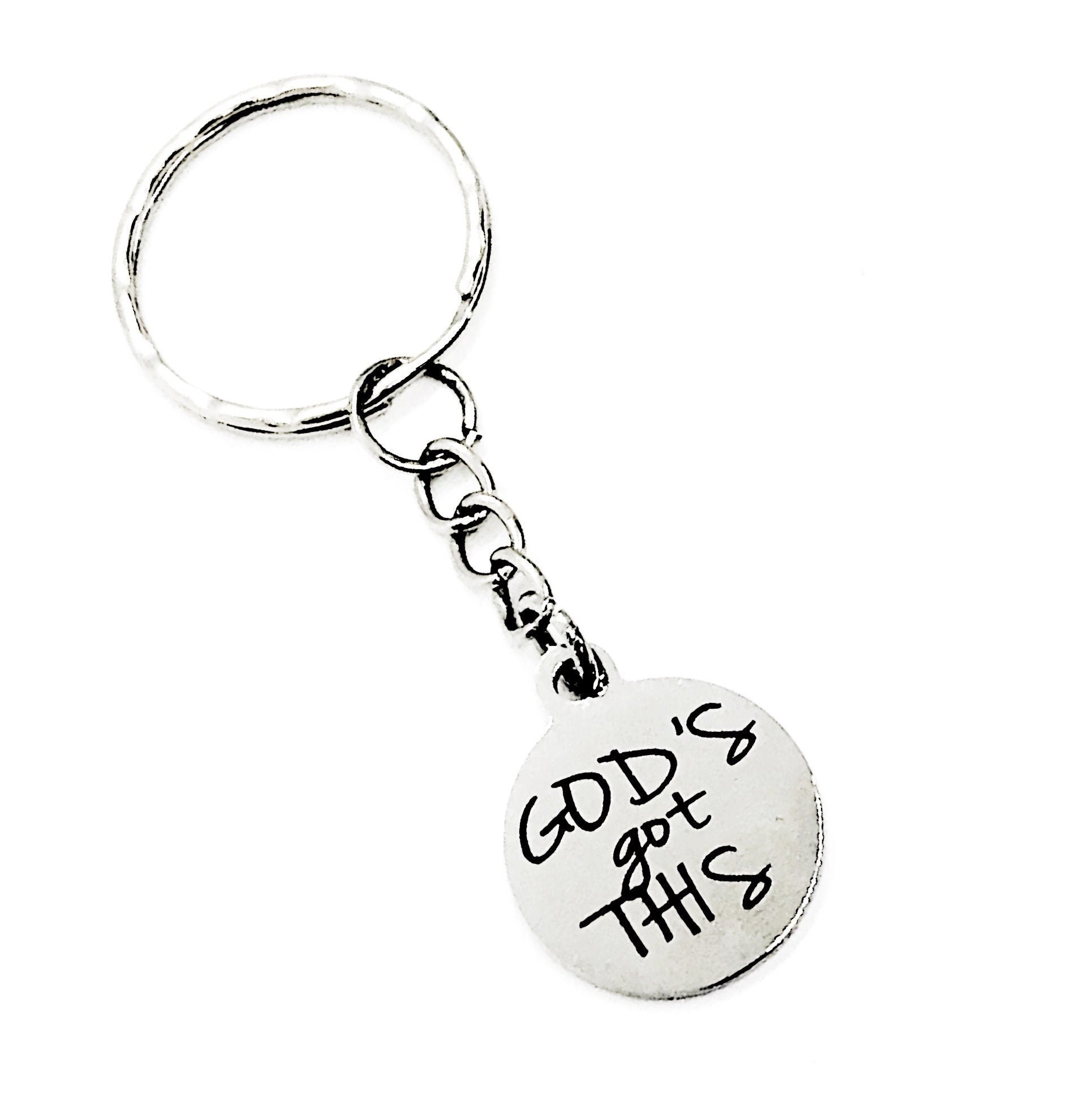 Keychain Gift, God’s Got This Keychain, Charm Keychain, Christian ...