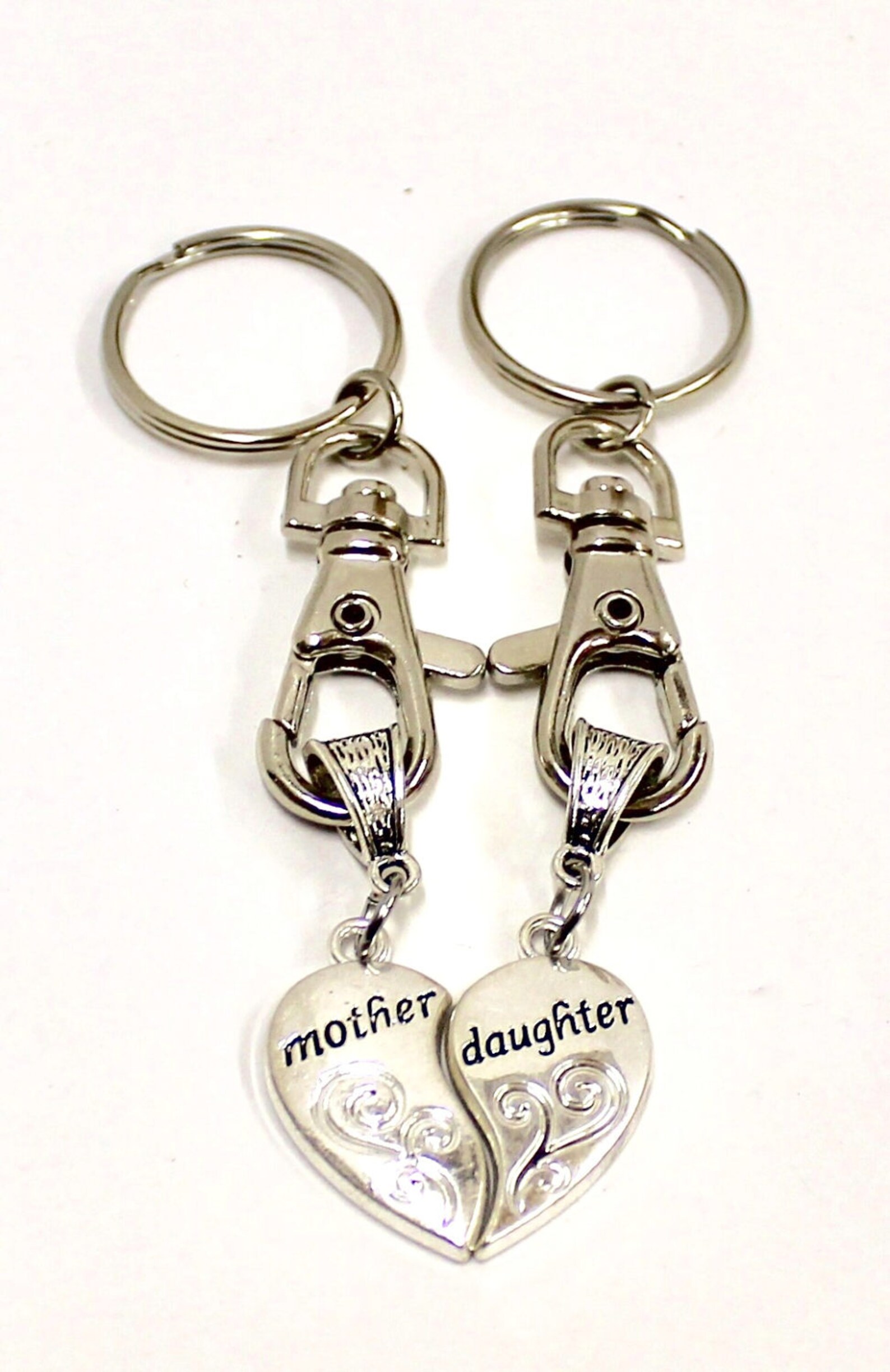 Mother and Daughter Key Chain Set Mother Daughter Gift Gift | Etsy