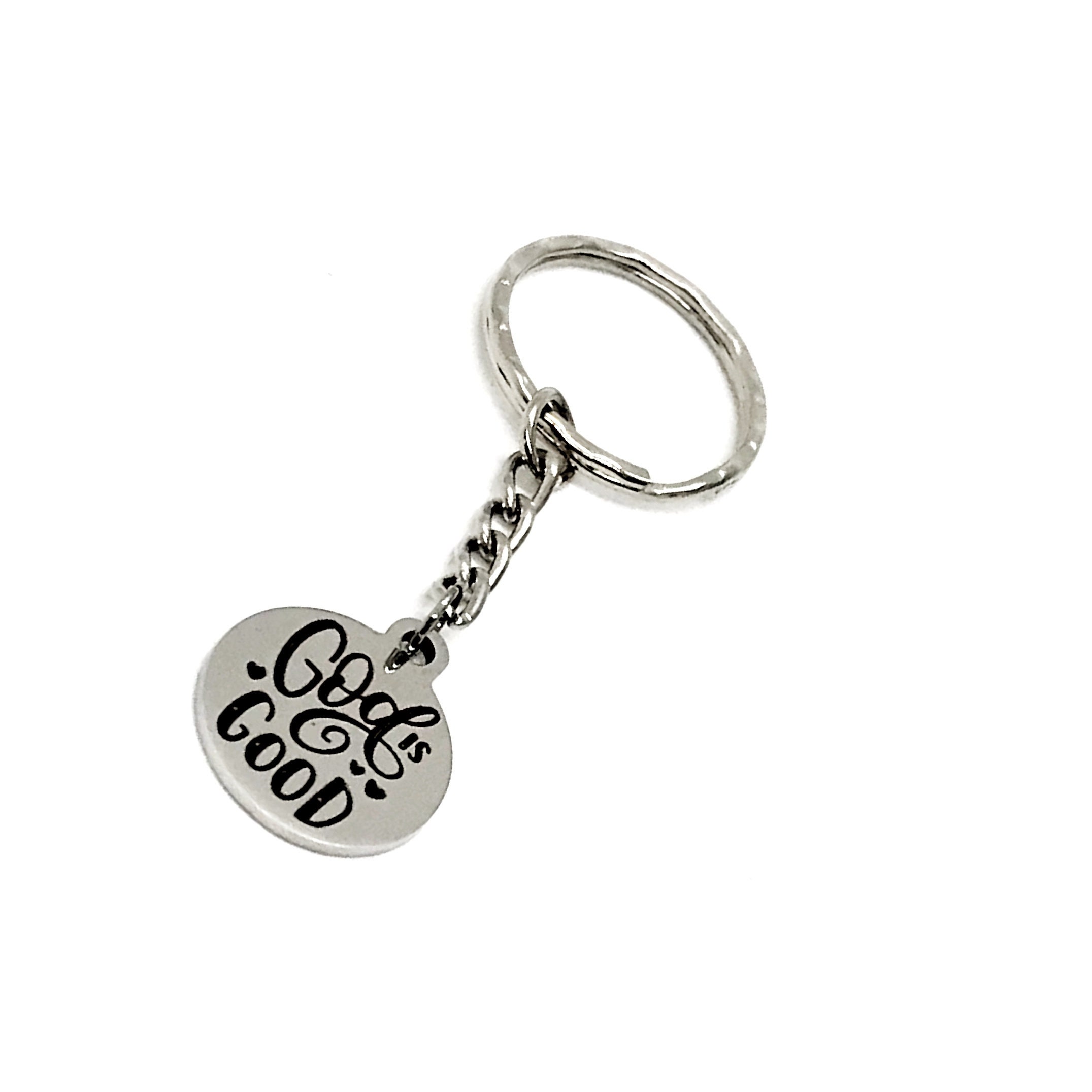 Faith Gift, God Is Good Keychain, Christian Gift, Christian Keychain ...