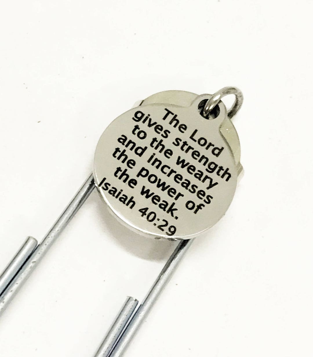 Scripture Bookmark, Isaiah 40 29 Bookmark, Bible Bookmark, Scripture ...