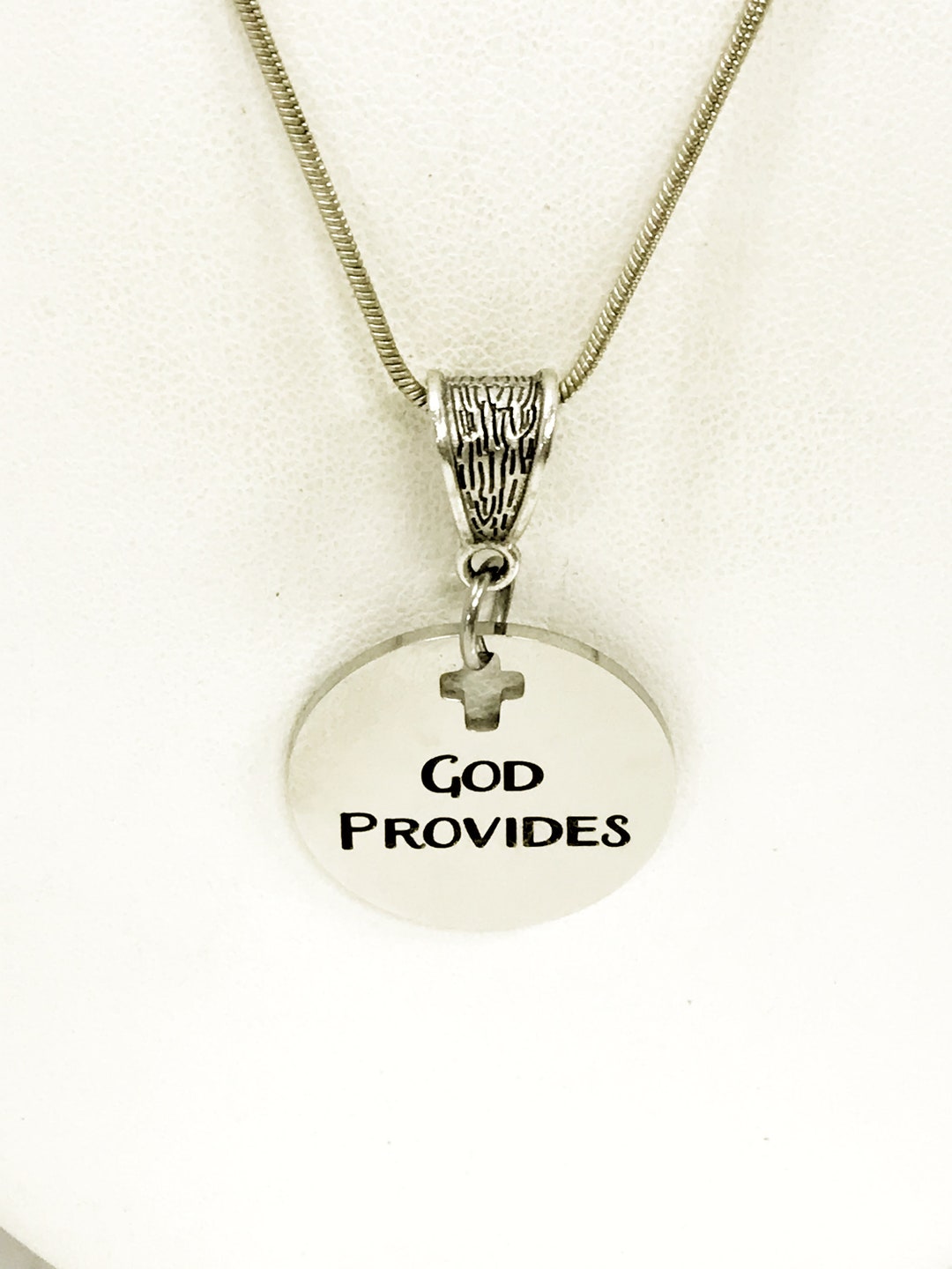 Christian Jewelry, God Provides Necklace, Christian Necklace, Religious ...
