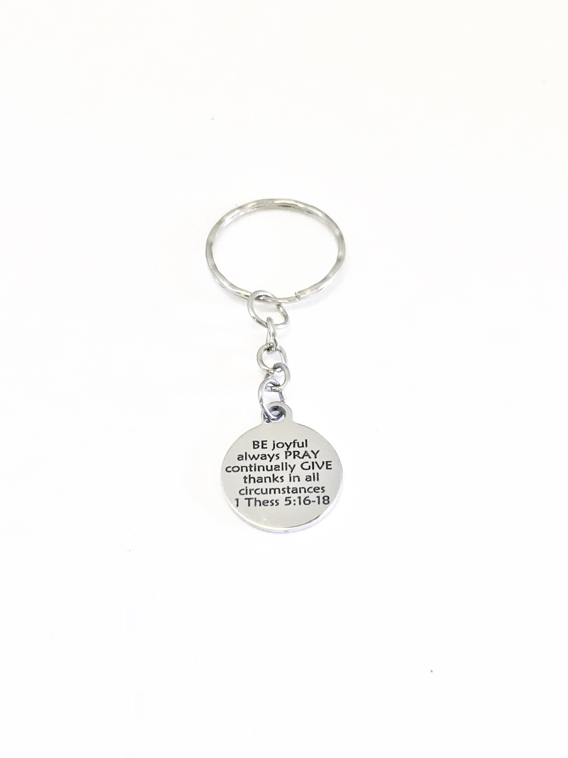 Christian Keychain Be Pray Give Keychain Christian Gift | Etsy