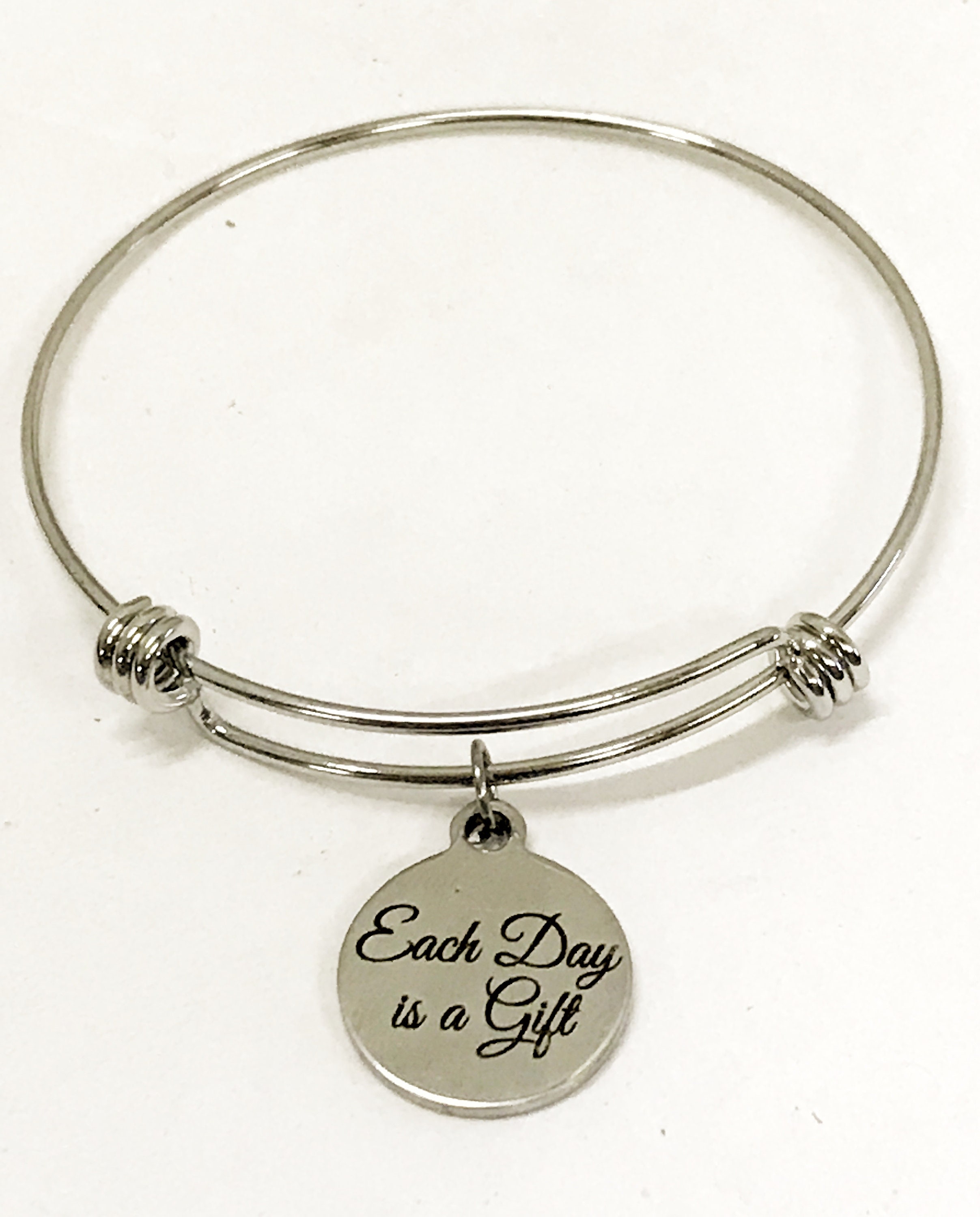 Bracelet Gift Each Day is A Gift Bracelet Motivating Gifts - Etsy