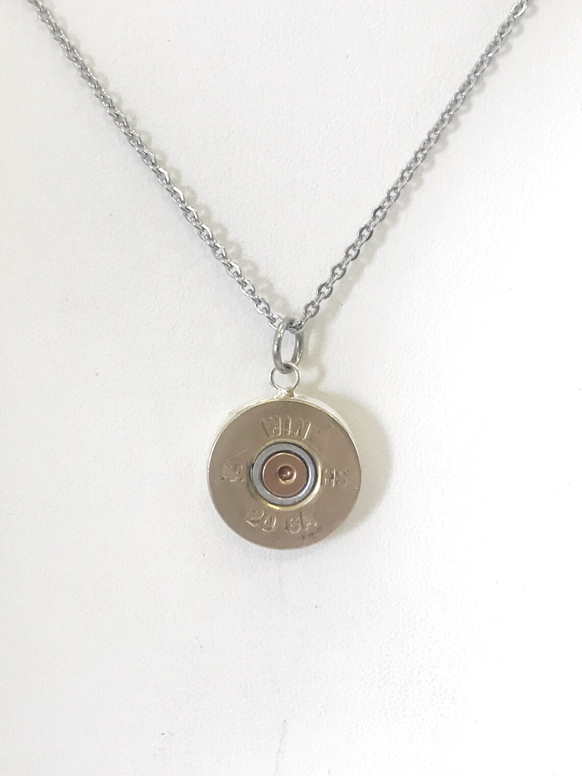 Shotgun Shell Pendant Shotgun Shell Necklace 20 Gauge Shell - Etsy