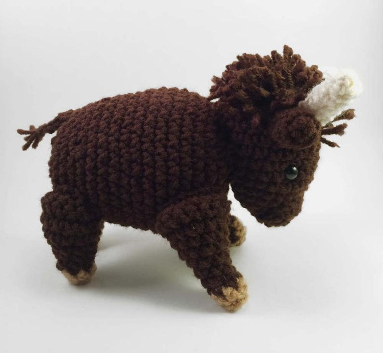 Buffalo Plush PDF Crochet Pattern - Etsy UK